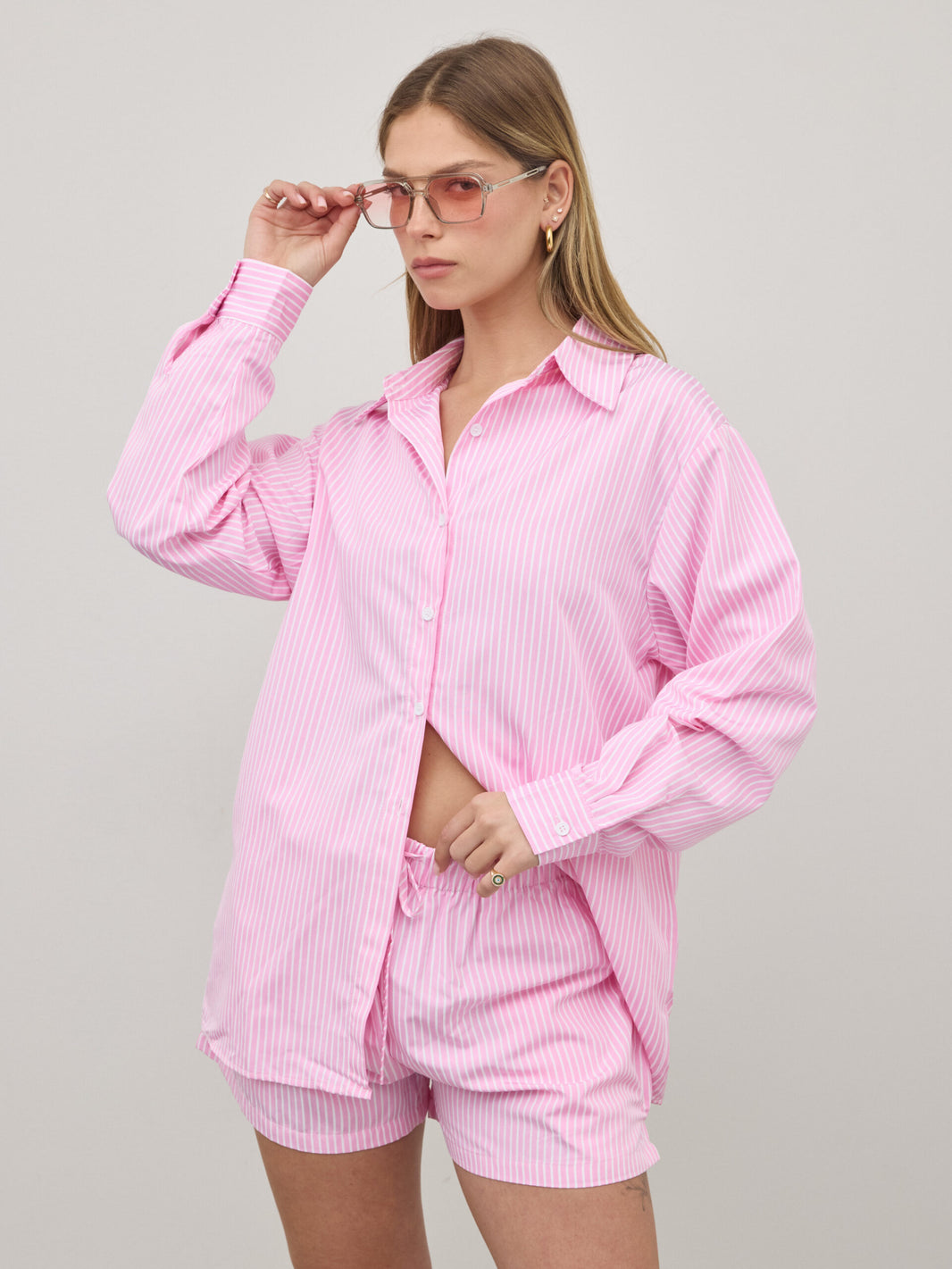 חולצות מכופתרות לנשים | חולצות אלגנטיות לנשים - - BLACK X WHITE